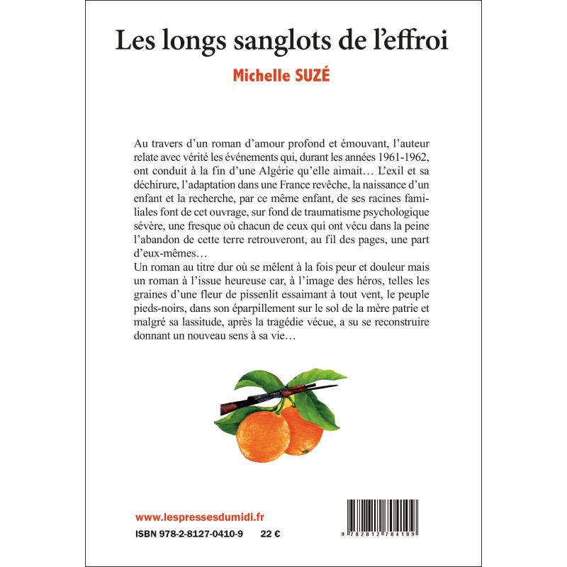 Les longs sanglots de l’effroi de Michelle SUZÉ