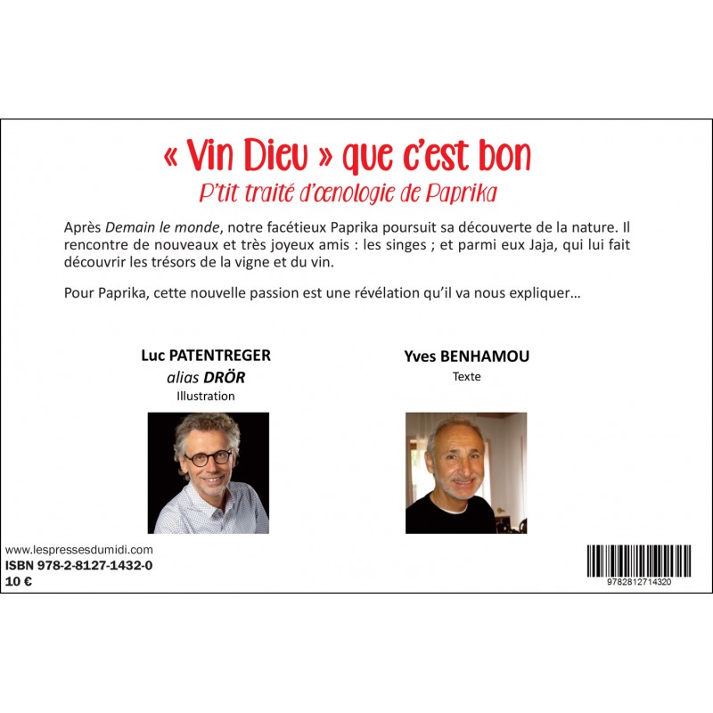 « Vin Dieu » que c’est bon de Luc Patentreger alias Drör et Yves Benhamou